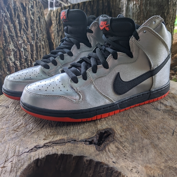 Nike | Shoes | Nike Sb Dunk High Steel Reserve Sz 15 | Poshmark